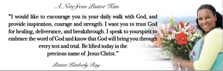 Angie Ray Ministries – A Holy, Healthy, Happy Church