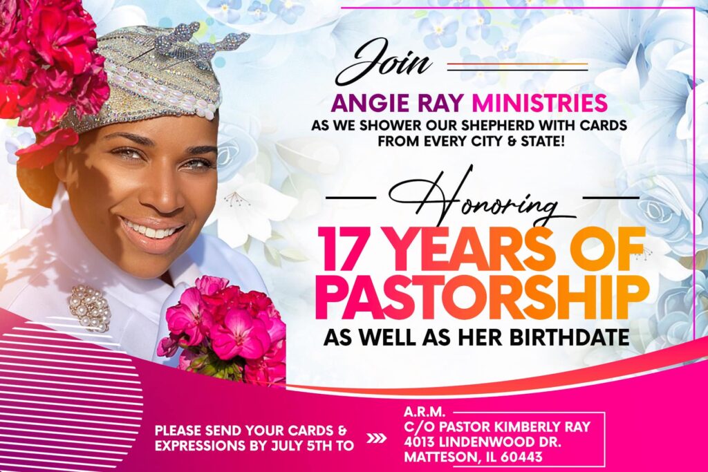 Angie Ray Ministries – A Holy, Healthy, Happy Church