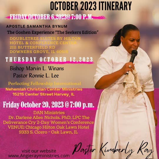 Events – Angie Ray Ministries