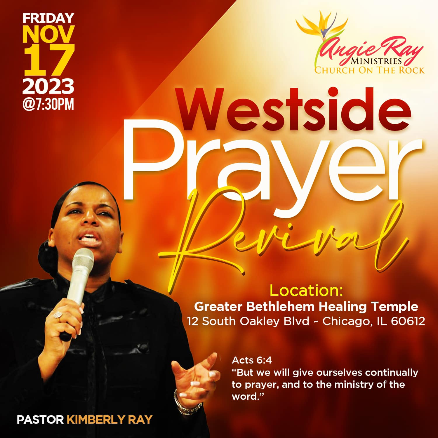 Angie Ray Ministries – A Holy, Healthy, Happy Church