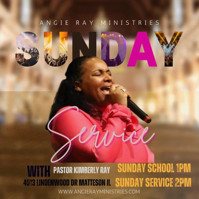 Angie Ray Ministries – A Holy, Healthy, Happy Church